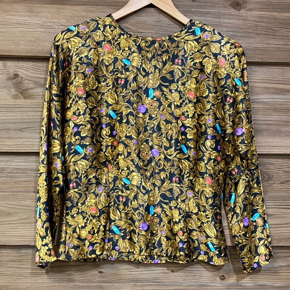 Tess | Tops | Vintage Tess Blouse | Poshmark